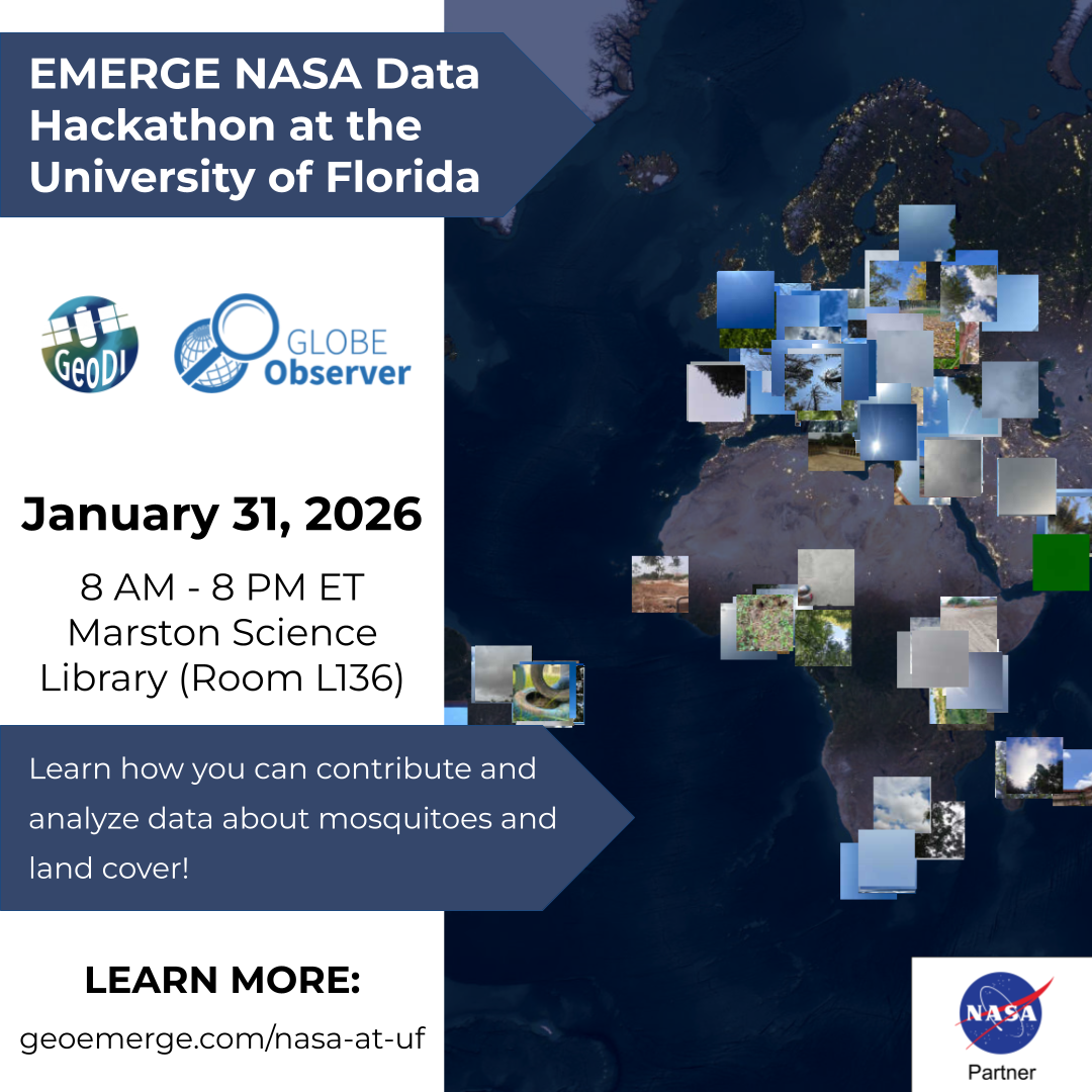 EMERGE NASA Data Hackathon at the University of Florida – GeoEmerge